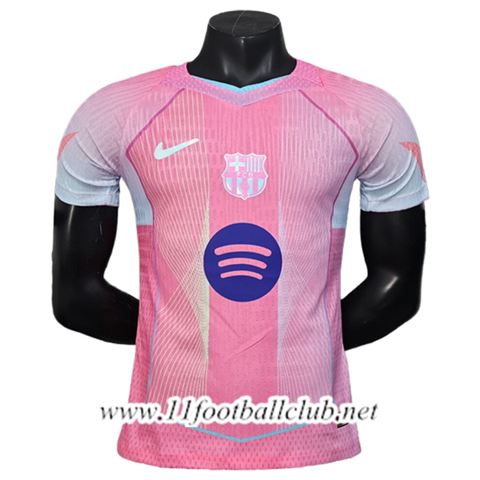 Jeu De Maillot FC Barcelone Special Edition Rose 2025/2026 Pas Cher